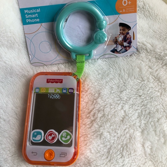 Fisher-Price | Accessories | Baby Musical Smart Phone Sock Rattles ...